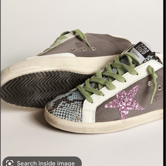 Golden Goose | Shoes | Golden Goose Grey And Python Superstar 38 | Poshmark